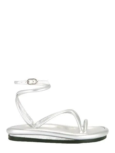 NORA LOZZA Chunky Slim Sandal - Silver