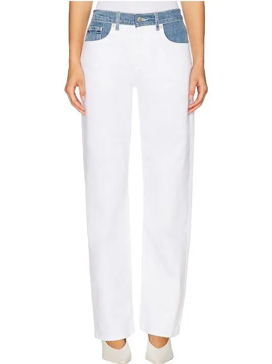 Rails Del Mar Jeans - Skipper White