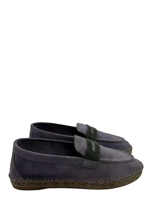 Brunello Cucinelli Monili Detail Espadrilles - Purple