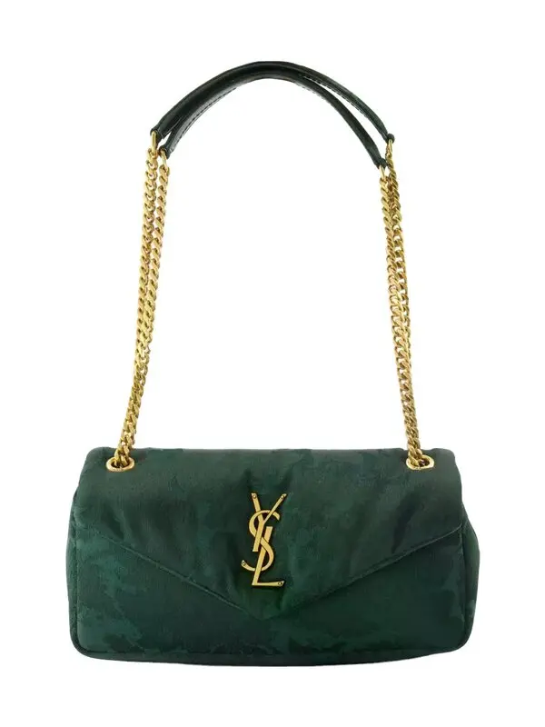 Saint Laurent Calypso Shoulder Bag - Green