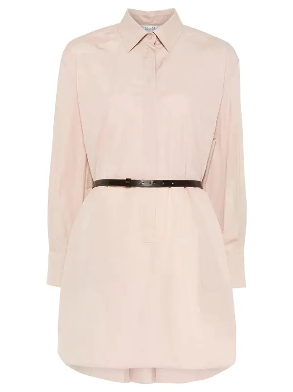 Max Mara Alcade Shirt Dress - Neutrals