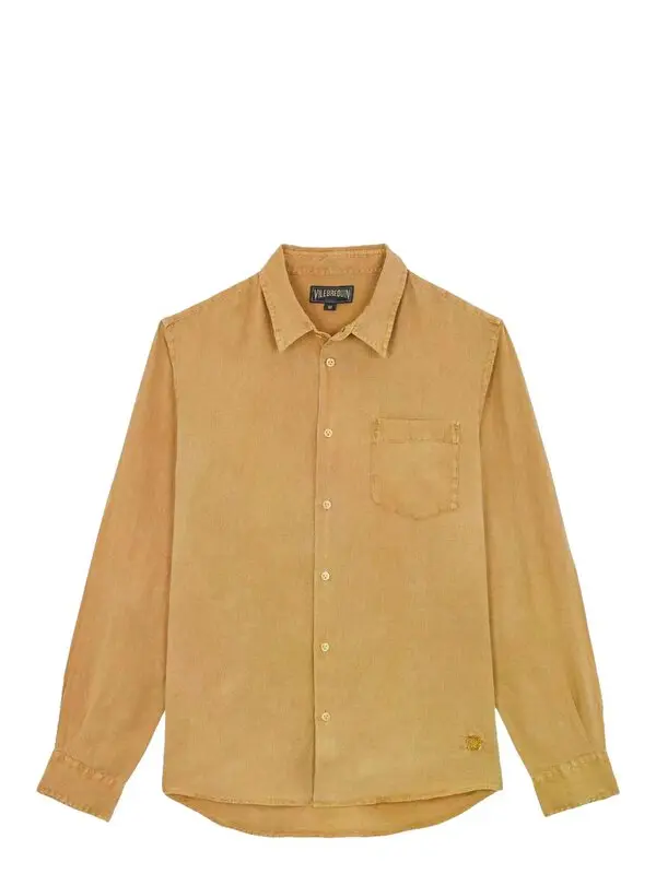 Vilebrequin Linen Shirt - Brown