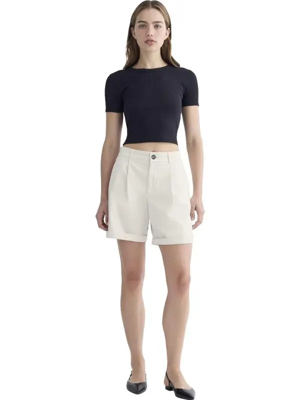 Everlane Pleated Chino Short - Birch