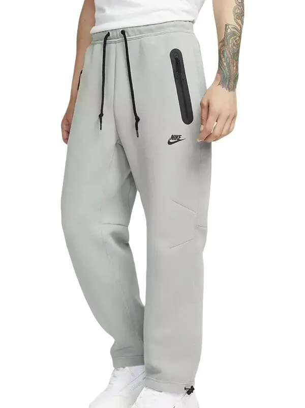 Nike Tech Fleece Mica /black Track Pants - Green