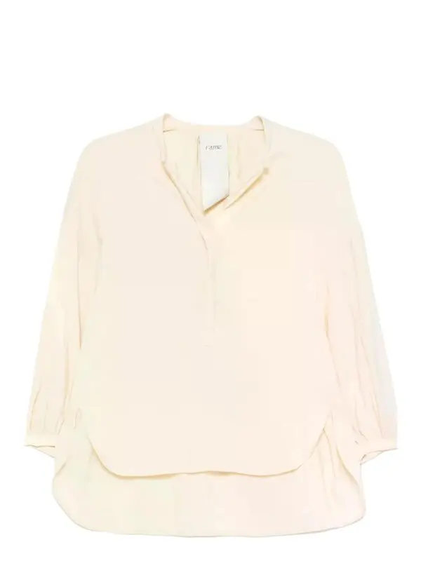 RAME Satin Blouse - Neutrals