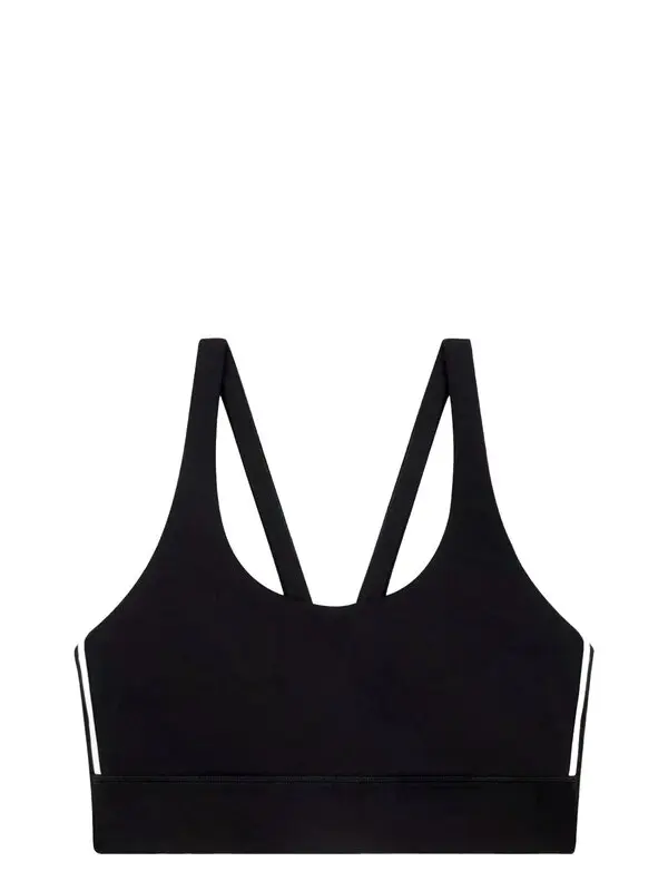 SPORTY & RICH Bold Health Sports Bra - Black