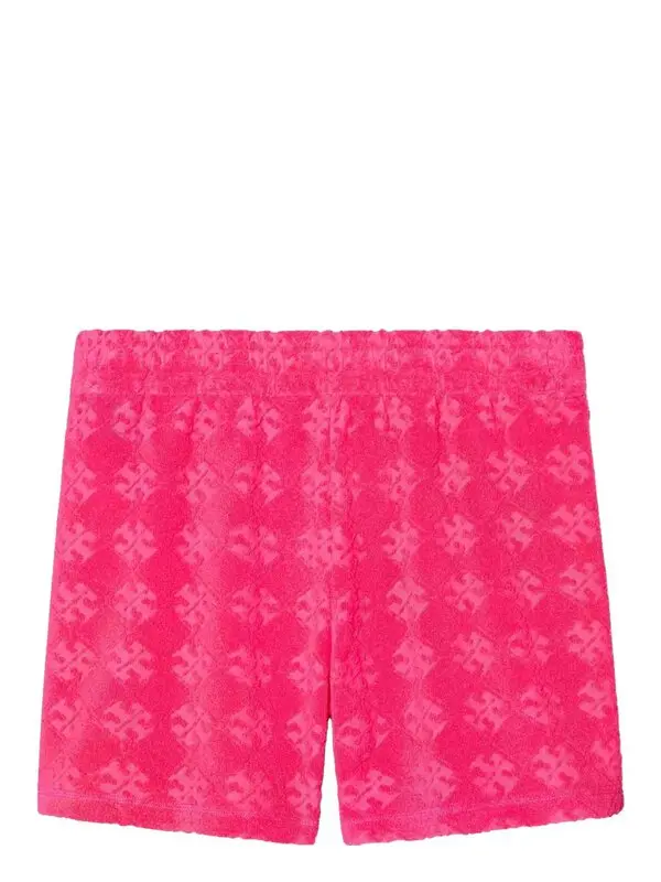 Tory Burch Terry Jacquard Shorts - Pink