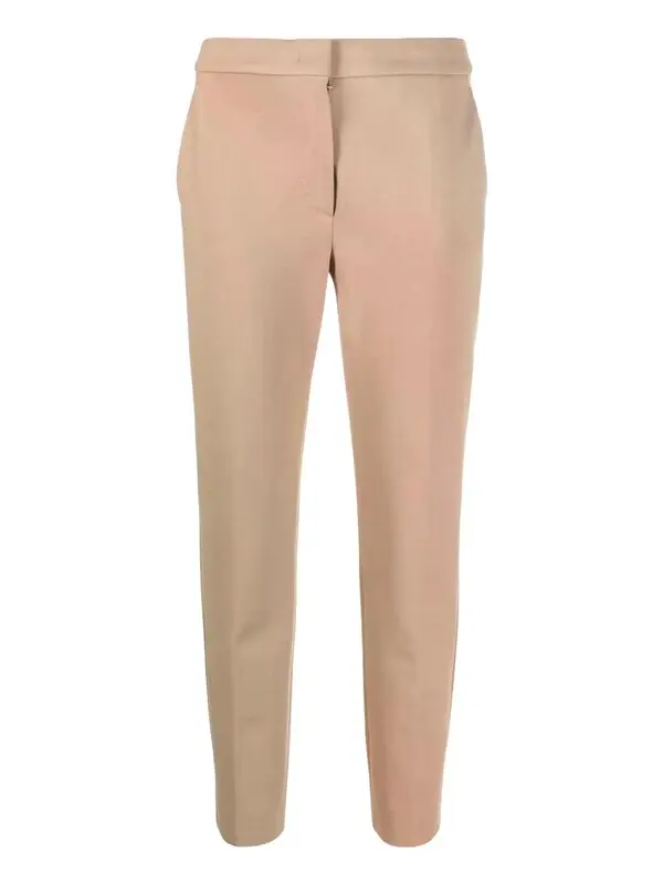 Max Mara Mid-rise Cropped Trousers - Neutrals