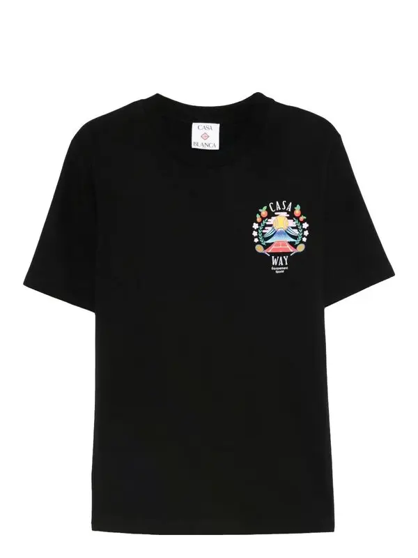 Casablanca Casa Way T-shirt - Black