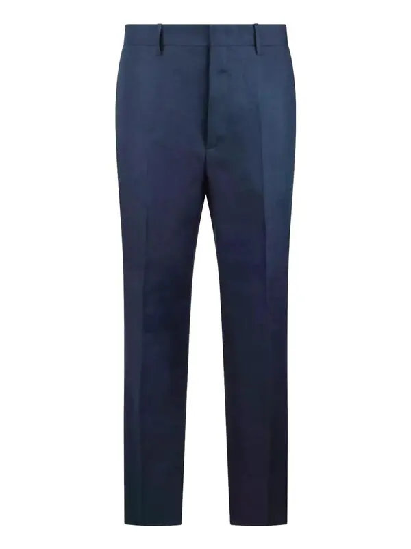 Tagliatore Linen Trousers - Blue