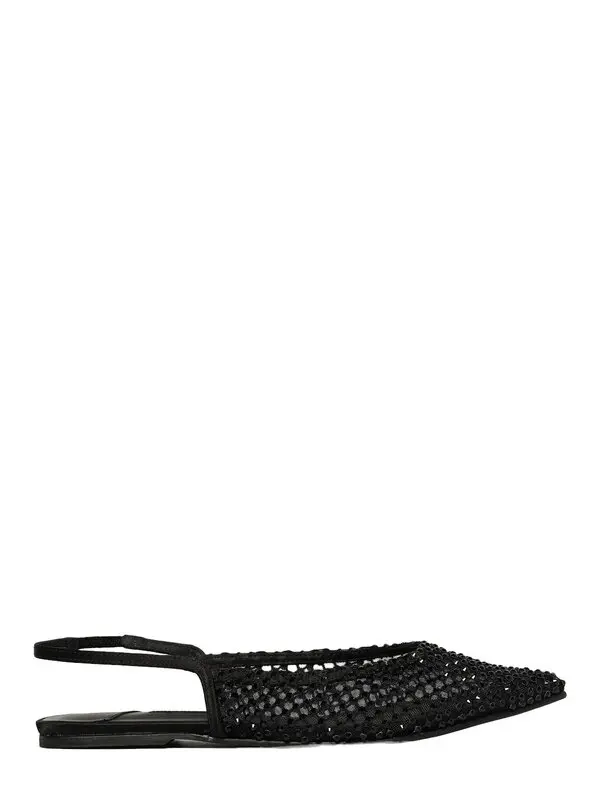 LE SILLA Ballerina Flat - Black