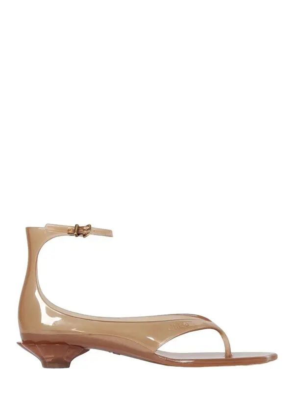 Chloé Heeled Sandal - Beige