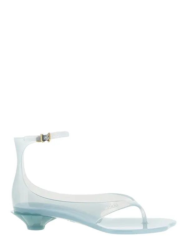 Chloé Heeled Sandal - Blue
