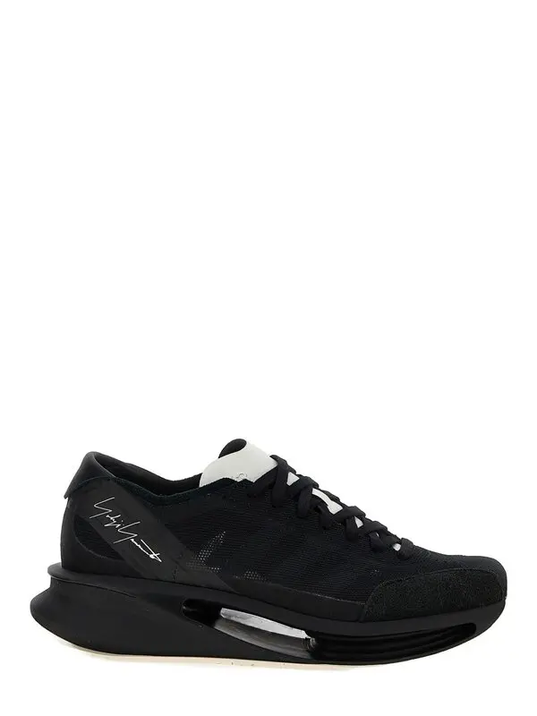 Y3 Lace Up Sneakers - Black