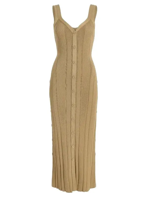 Proenza Schouler Ellis Midi Dress - Neutrals