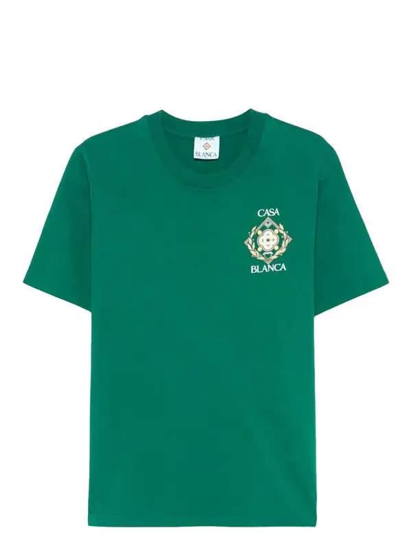 Casablanca Championship Diamond T-shirt - Green