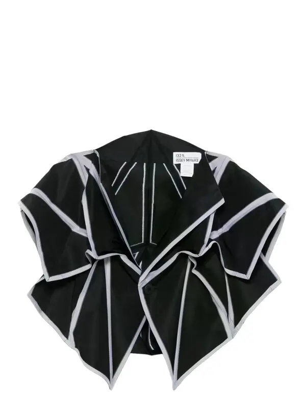 Issey Miyake No.5-jacquard Jacket - Black