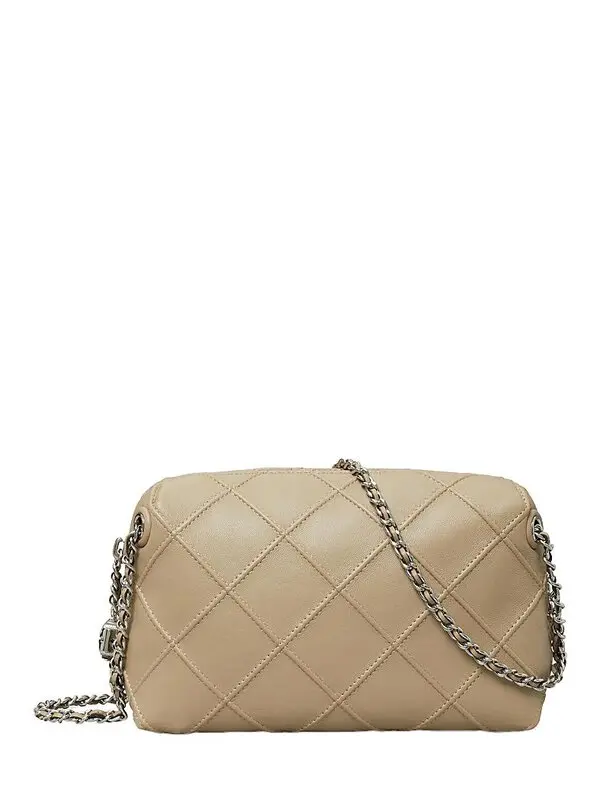 Tory Burch Fleming Soft Crossbody Bag - Soft Cement
