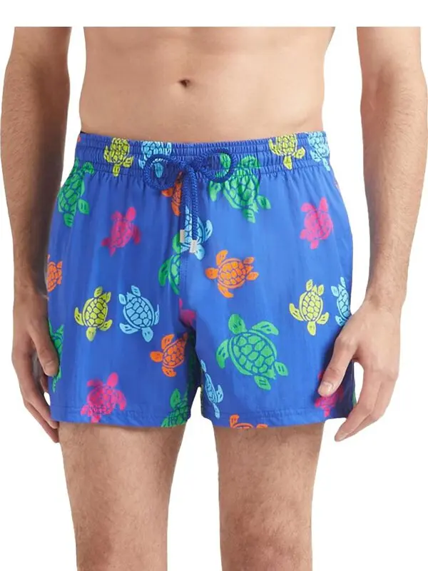 Vilebrequin 4.5" Stretch Swim Trunks - Marrakech