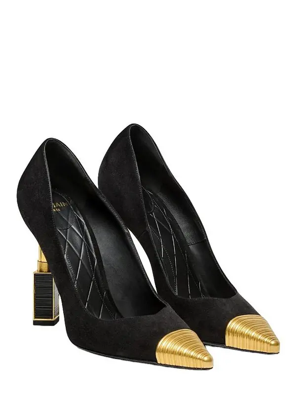 Balmain Lipstick Pumps - Black