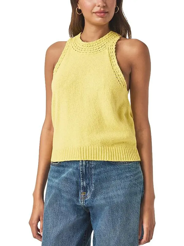 Splendid Talula Sweater Tank Top - Buttercup