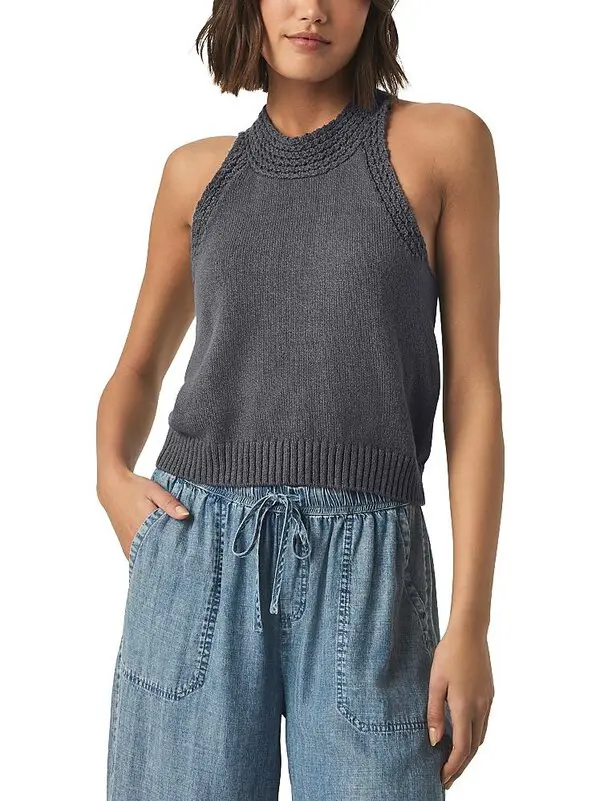 Splendid Talula Sweater Tank Top - Ink