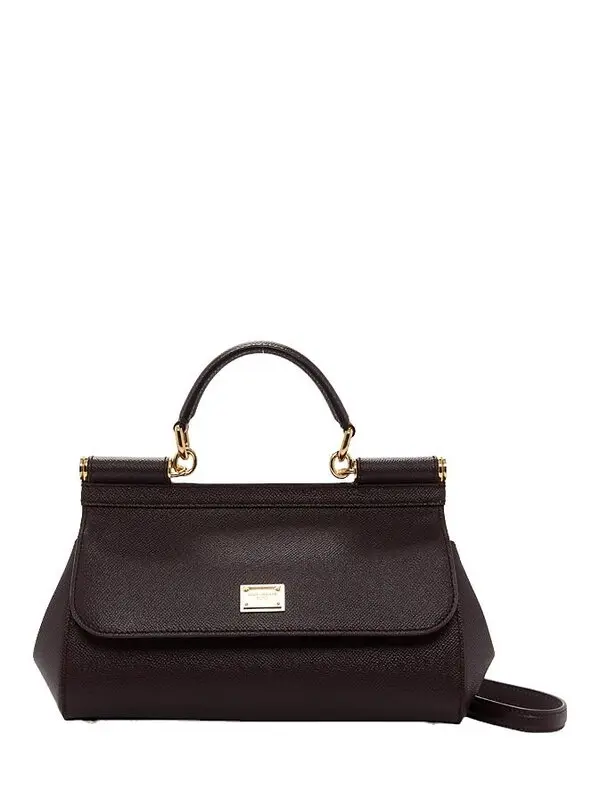 Dolce & Gabbana Small Top Handle Bag - Black