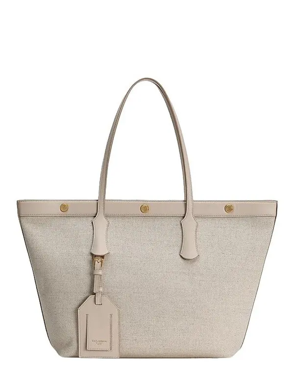 Dolce & Gabbana Canvas Tote - Ivory
