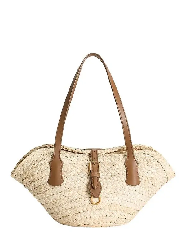 Dolce & Gabbana Straw Tote - Natural/caramel