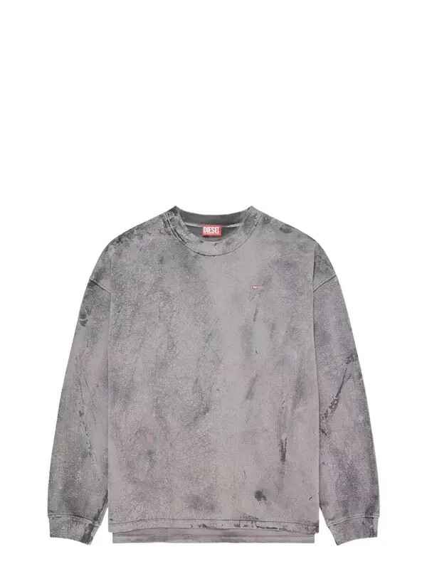 DIESEL S-baxt-t1 Sweatshirt - Grey