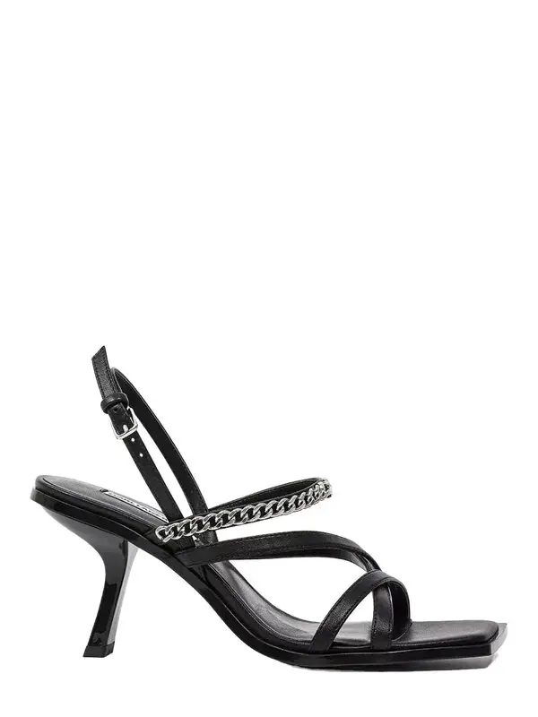 Karl Lagerfeld 70mm Karmel Sandals - Black