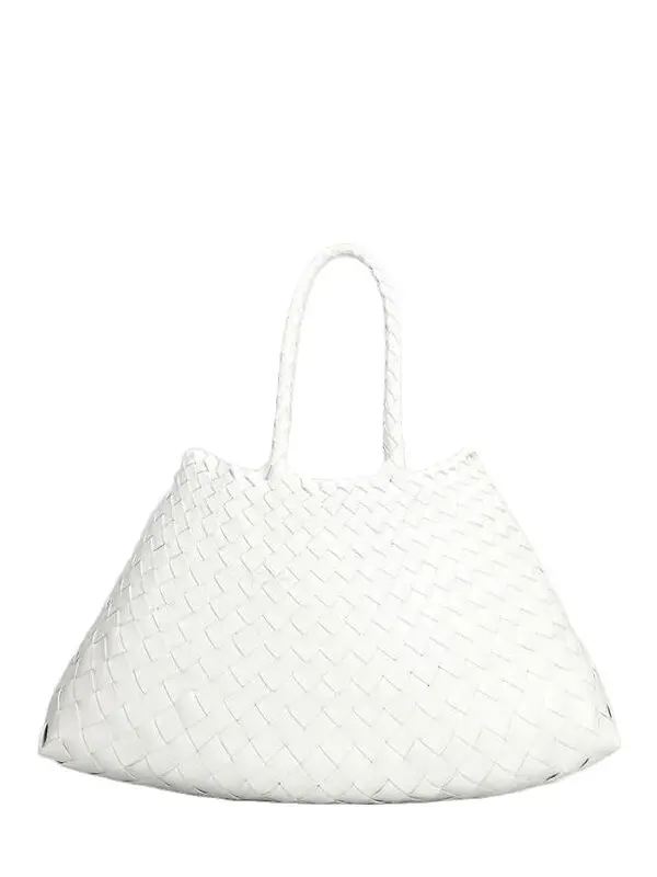 Dragon Diffusion Santa Croce Small Tote - White