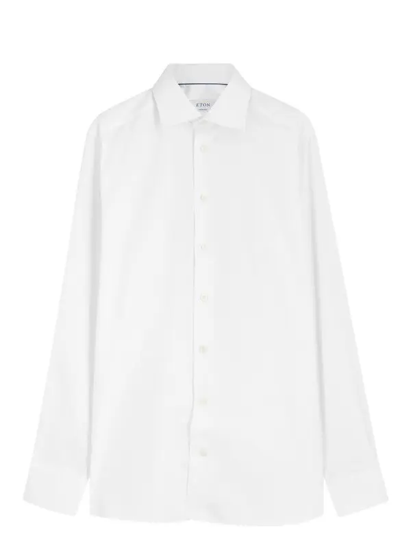 Eton Cotton-twill Shirt - White