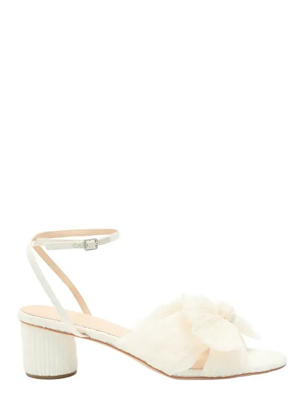 LOEFFLER RANDALL Dahlia Tulle Sandals - Ivory