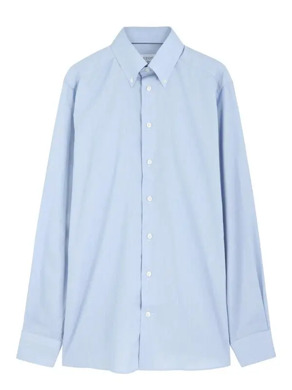 Eton Oxford Cotton Shirt - Light Blue