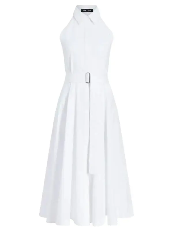 Proenza Schouler Dorothy Midi Dress - White