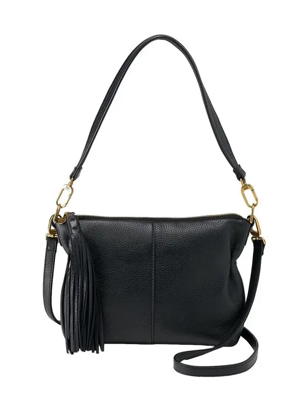 Hobo Kori Leather Crossbody Bag - Black