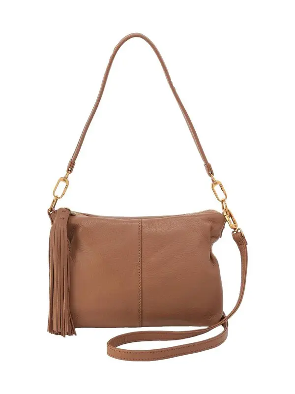 Hobo Kori Leather Crossbody Bag - Timber Brown