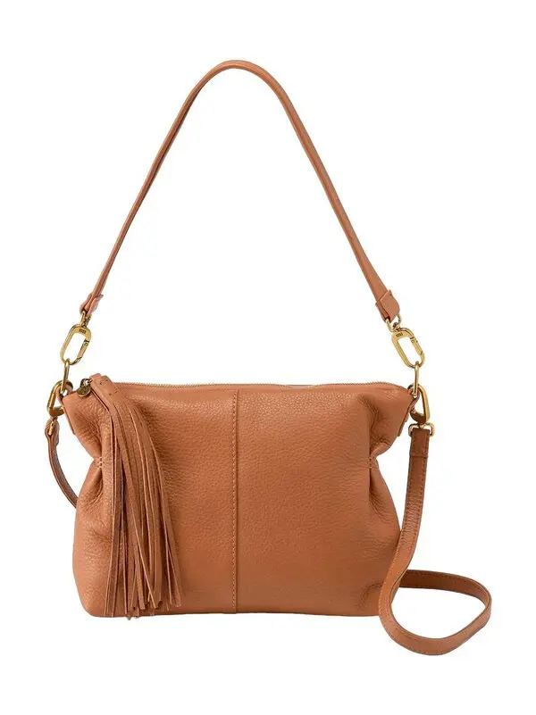 Hobo Kori Leather Crossbody Bag - Warm Honey