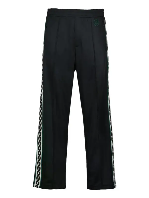 Drole De Monsieur Logo-embroidered Track Pants - Black