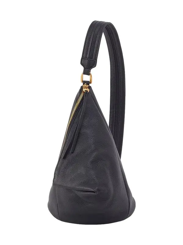 Hobo Small Sway Leather Sling Bag - Black