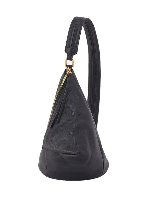 Hobo Small Sway Leather Sling Bag - Black