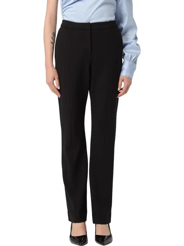 Karl Lagerfeld Straight Leg Trousers - Black