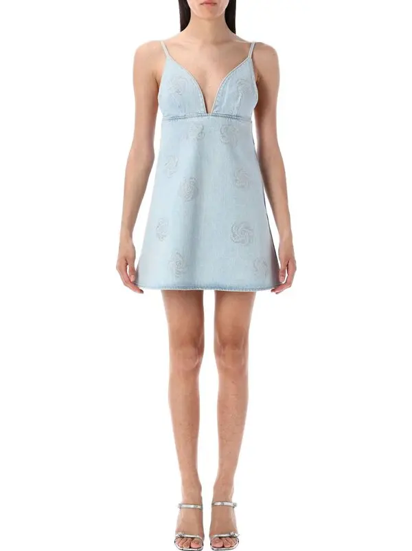 ROTATE BY BIRGER CHRISTENSEN Sleeveless Dress - Blue