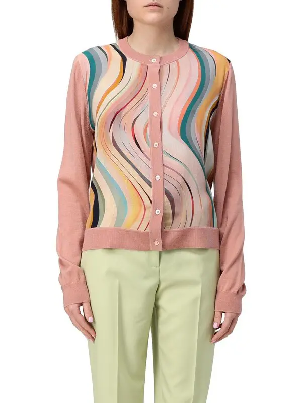 Paul Smith Long Sleeve Sweater - Pink