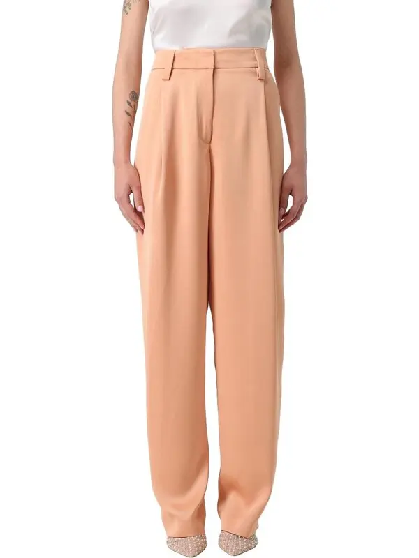 GENNY Wide Leg Trousers - Salmon