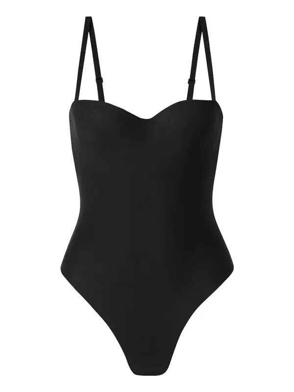 SKIMS Underwire Thong Bodysuit - Black