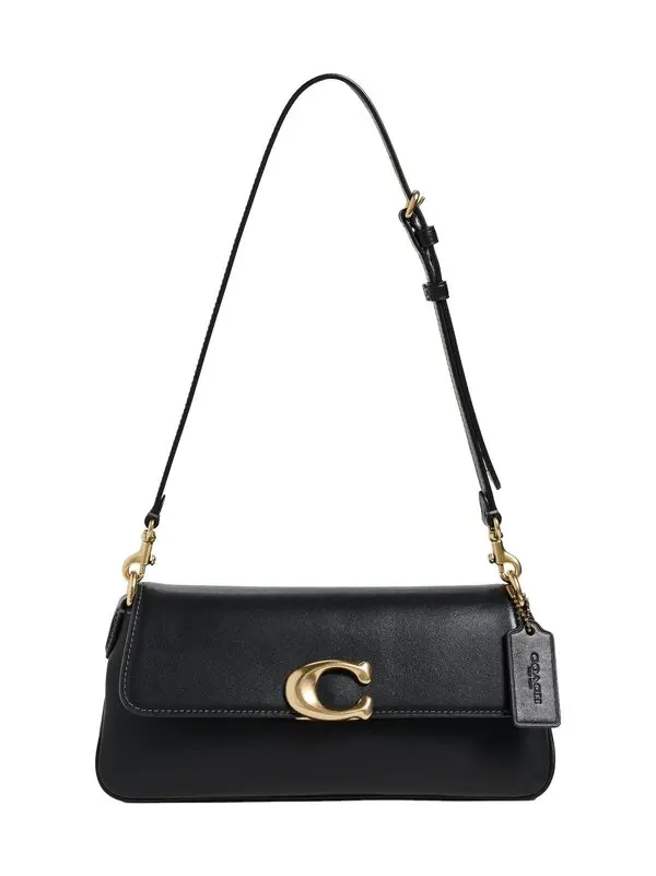 COACH Refined Calf Leather Jet Shoulder Bag - B4/black