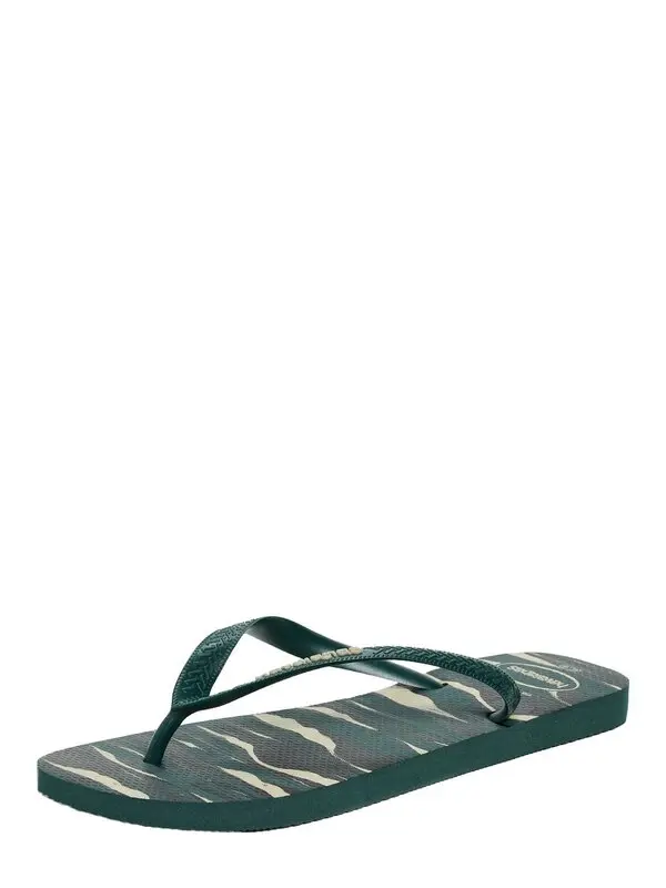 Havaianas Top Camo Flip Flops - Pantanal Green
