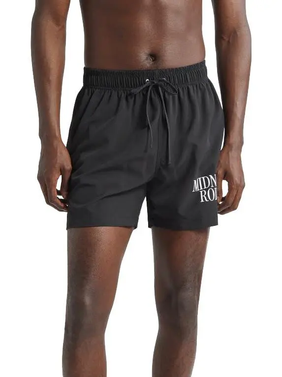 MIDNIGHT RODEO Essential Waterproof Shorts - Black